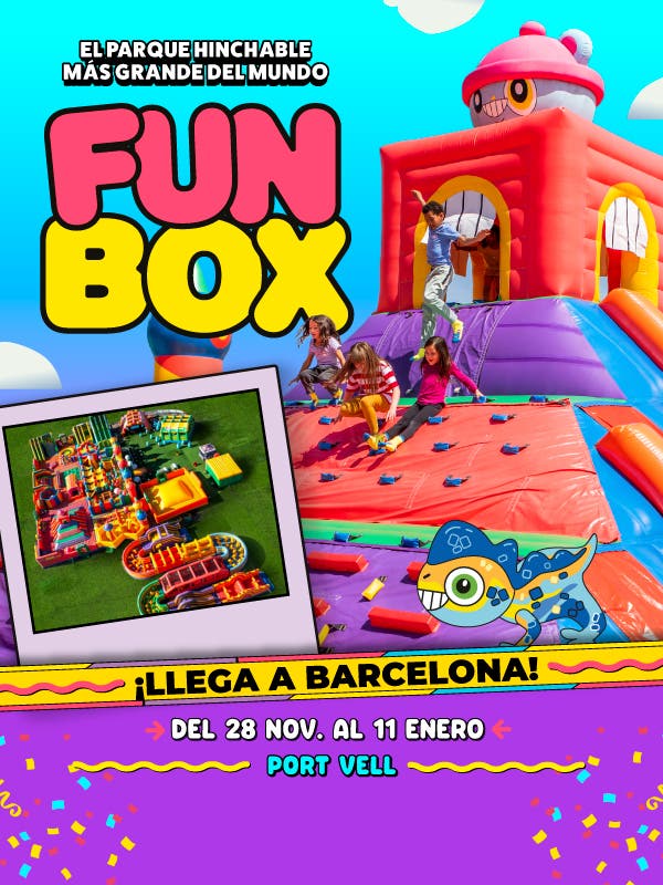 Funbox Barcelona: el parque hinchable más grande del mundo (Barcelona) - Atrapalo.com