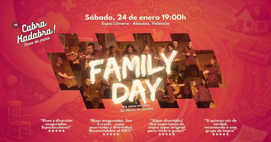 Cabra Kadabra! Impro presenta: Family Day (Valencia) - Atrapalo.com